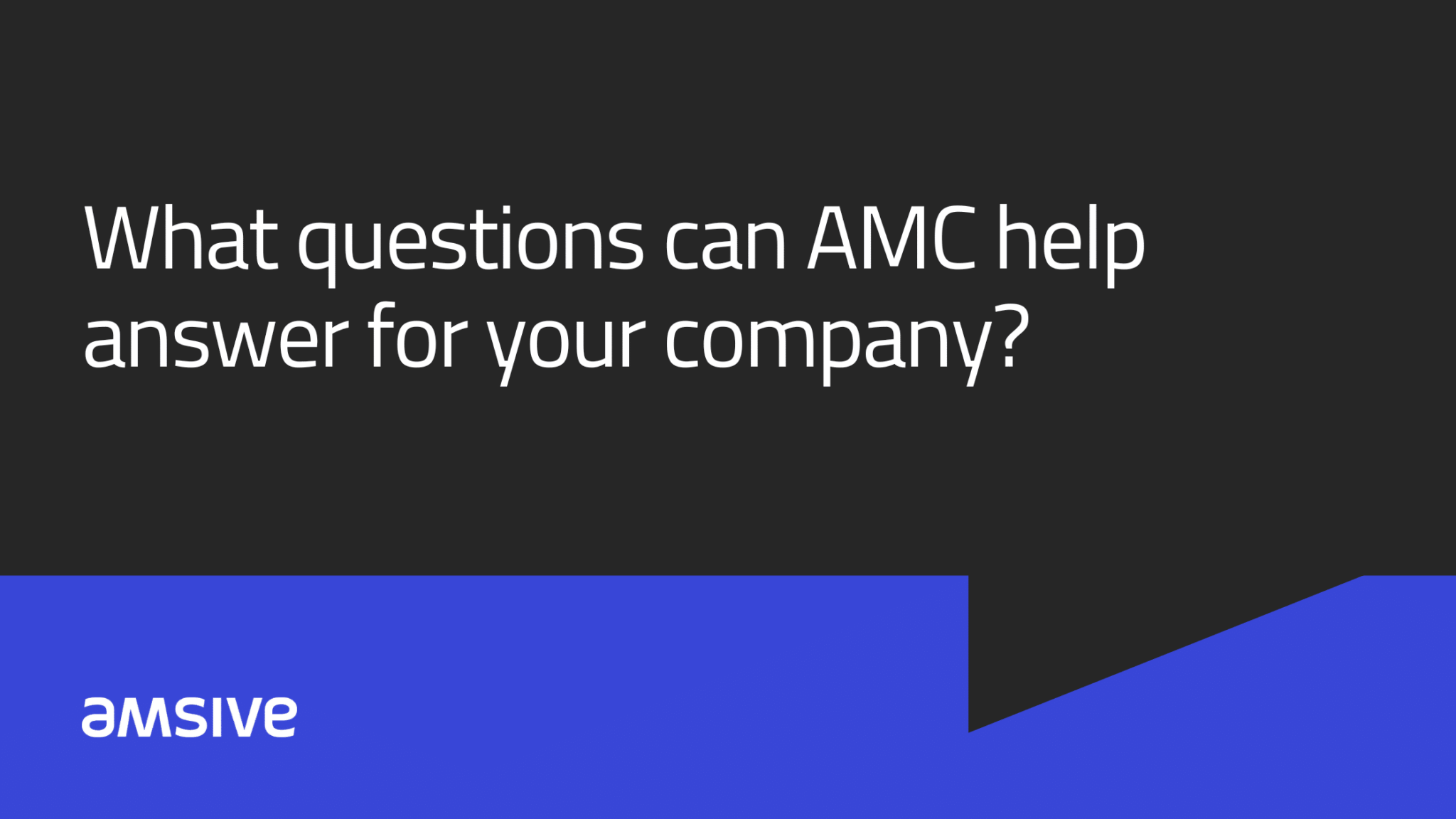 Amazon Advertising: What More Investment in Amazon Marketing Cloud (AMC ...